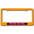 MROW, Cat Meow License Plate Tag Frame, Multiple Colors - Walmart.com