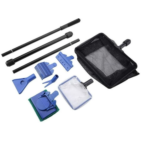 Aquarium Fish Tank Clean Set, 6 in 1 Multipurpose Aquarium Cleaning Kit ...