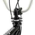 Mongoose Grid 180 BMX Freestyle Bike - 20'' Single Speed, Black with 4-bolt Alloy Stem and 4 ...