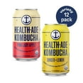 Health-Ade Kombucha, Bright Side Variety Pack, 11.5 fl oz, 12 Ct, Cans ...