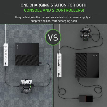 Dawht Power Station Compatible Xbox One, Xbox Power Supply Brick AC ...