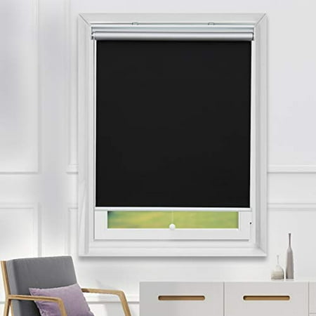 Roller Shades Pull Down Blackout Shades Cordless Window Blinds with ...