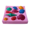 SDFGTstore Conch Shell Baking Mold Silicone Craft Tool Fondant ...