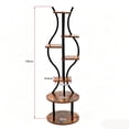 Plant Stand,7 Tier Indoor Plant Stand with Adjustable Foot Pads & Anti ...