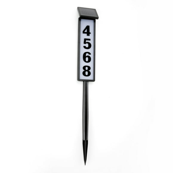 Solar Powered Address Signs