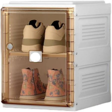 Transparent Thick Portable Foldable Plastic Shoe Box Storage Box Shoe ...