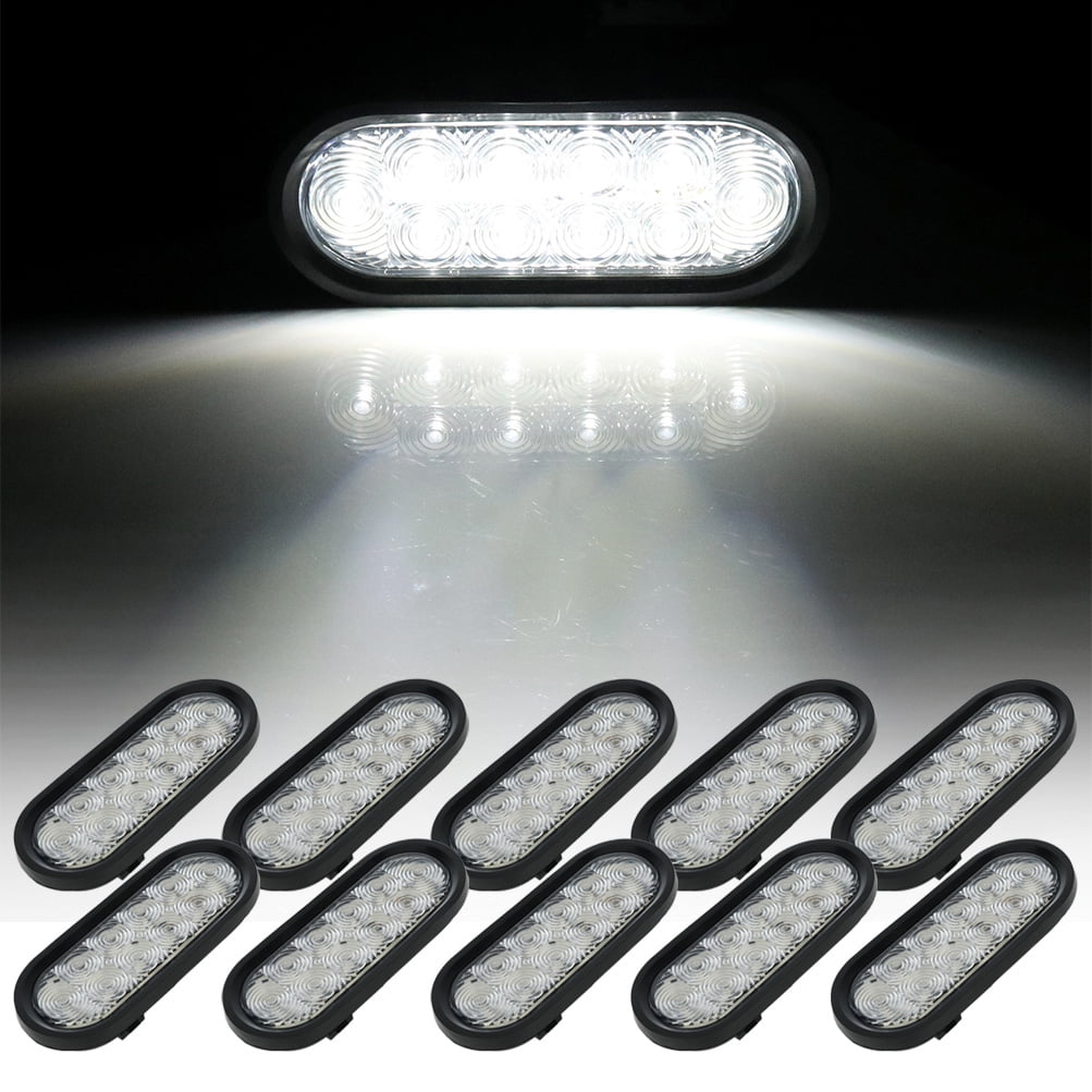 CCIYU Side Marker Light Universal 10x White 21LED Side Marker Clearance ...