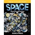 Pre-Owned Adult Coloring Books by Brh Ou: Space Coloring Book: Stress ...
