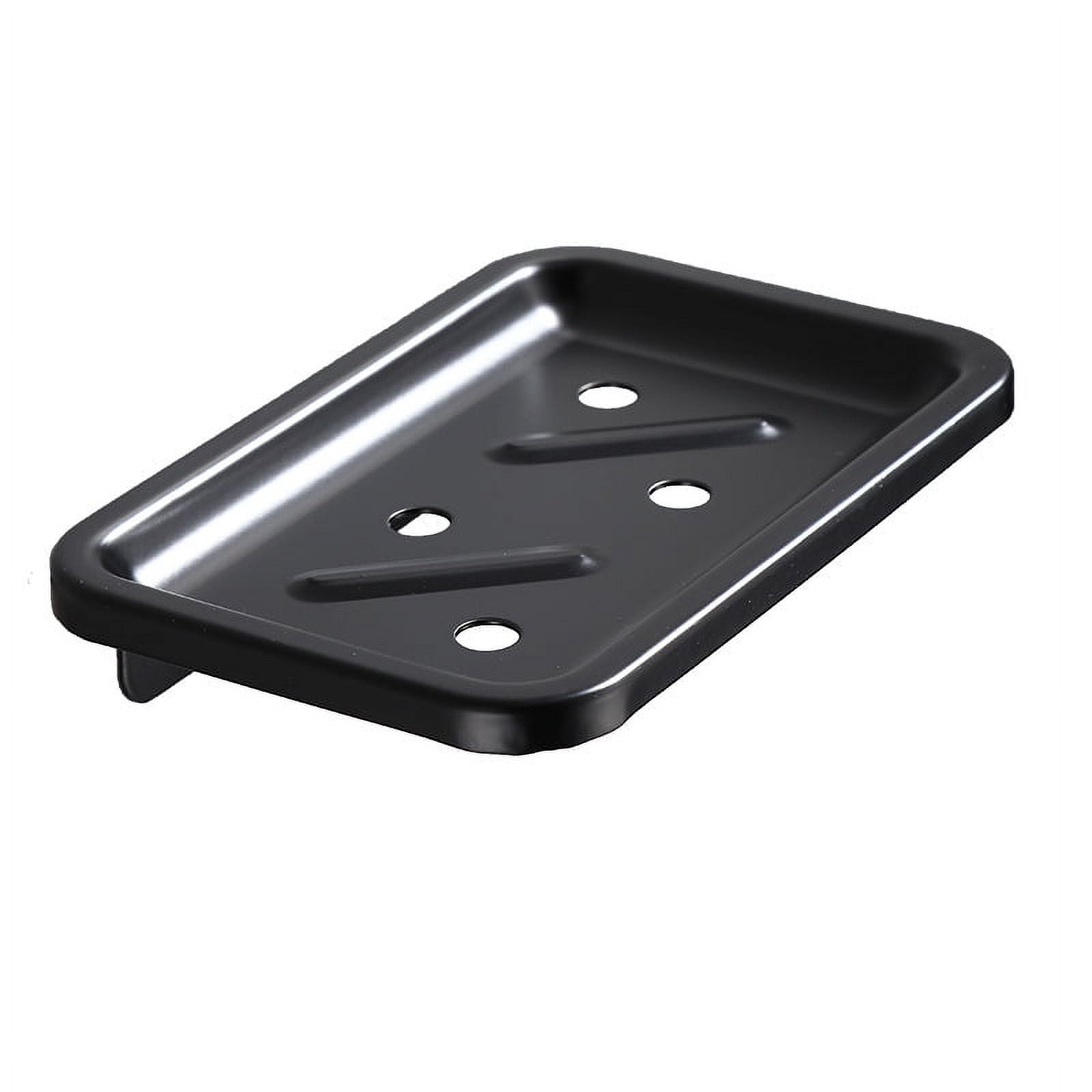 Click here for Jinsinto 1pc Black Wall-Mounted Soap Dish Holder C... prices