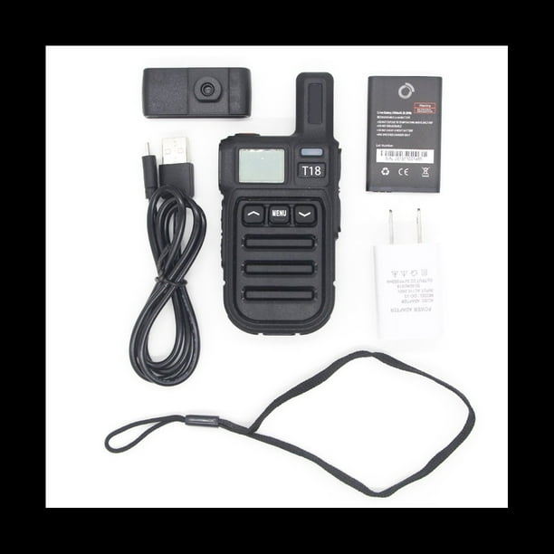 T18 Mini PMR Walkie Talkie PMR446 PMR 446 Radio Manos Radio ...