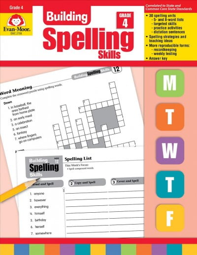 Pre-Owned Building Spelling Skills, Grade 4 Teacher Edition (Paperback ...
