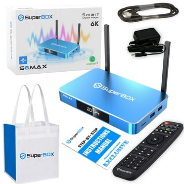 SuperBox S6 Max Premium Edition Bundle Deal | 2025 Model | Bonus 8K ...