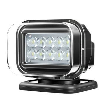 Niceky Remote Control LED Spotlight, Auto-Reset 360 Degree Rotating ...