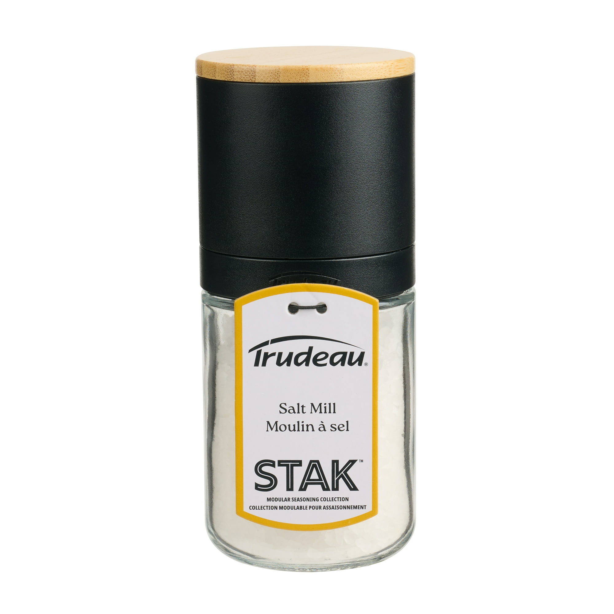 Click here for Trudeau Stak 5.75 Salt Mill  Filled With 150g Of S... prices