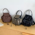 7829 Retro Leopard Print Backpacks with Multiple Pockets for Everyday ...