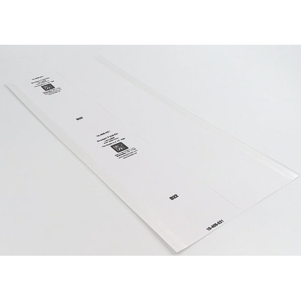 50 (fifty) sheets Brodart Fold-On Lo-Luster Book Jacket Covers - 8 1/2 ...