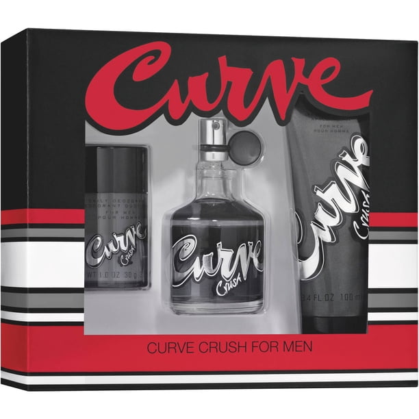 Curve Crush For Men Fragrance Gift Set, 3 Pc - Walmart.com - Walmart.com