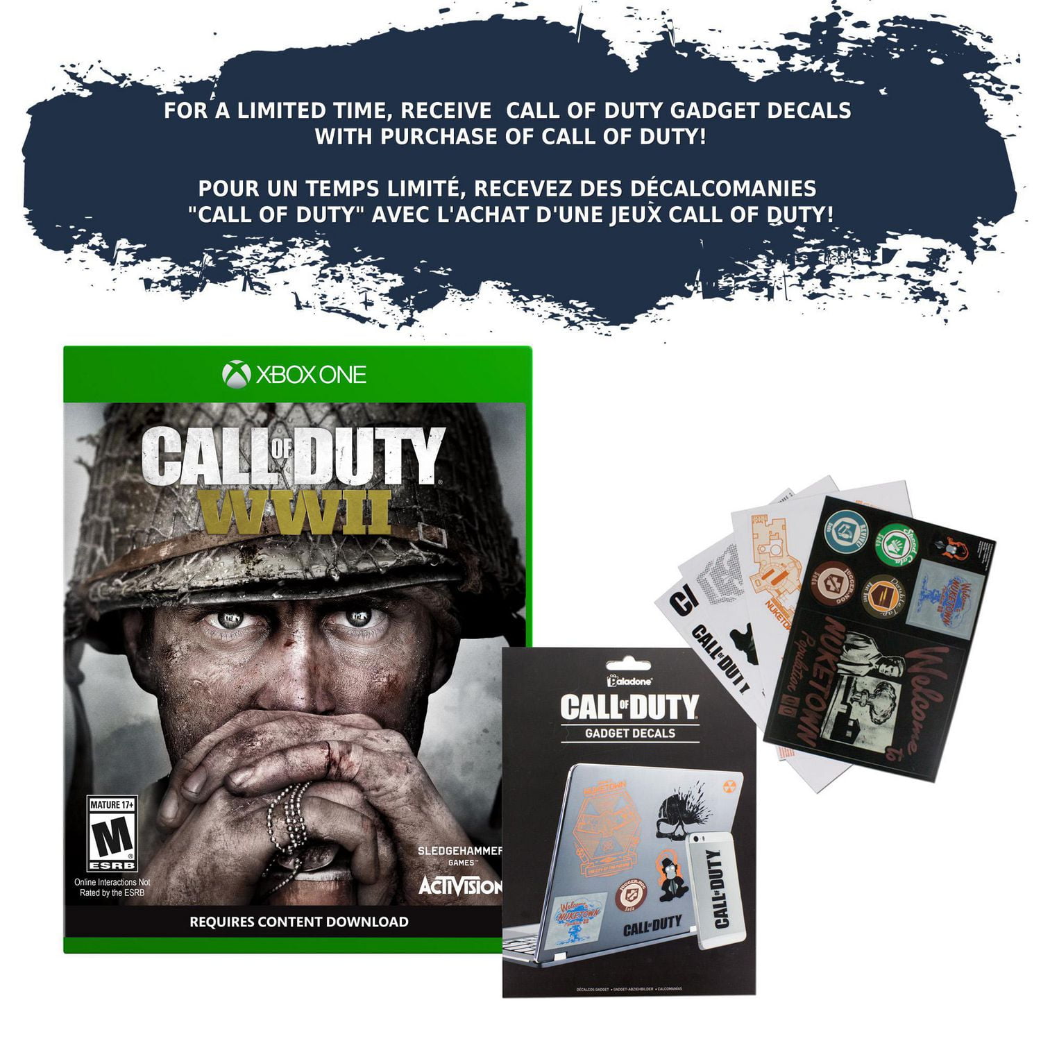 Call of duty ww2 xbox one walmart store