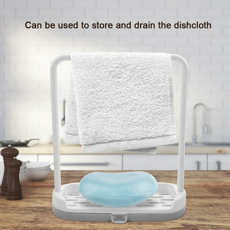 Towel Drying Rack, With The Water Outlet Storage Rack, For Kitchen ...