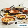 Farberware Easy Clean Pro 14 Piece Ceramic Nonstick Pots and Pans Set ...