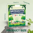 120 Pcs Cartoon Mosquito Repellent Patches – Natural Plant-Based ...