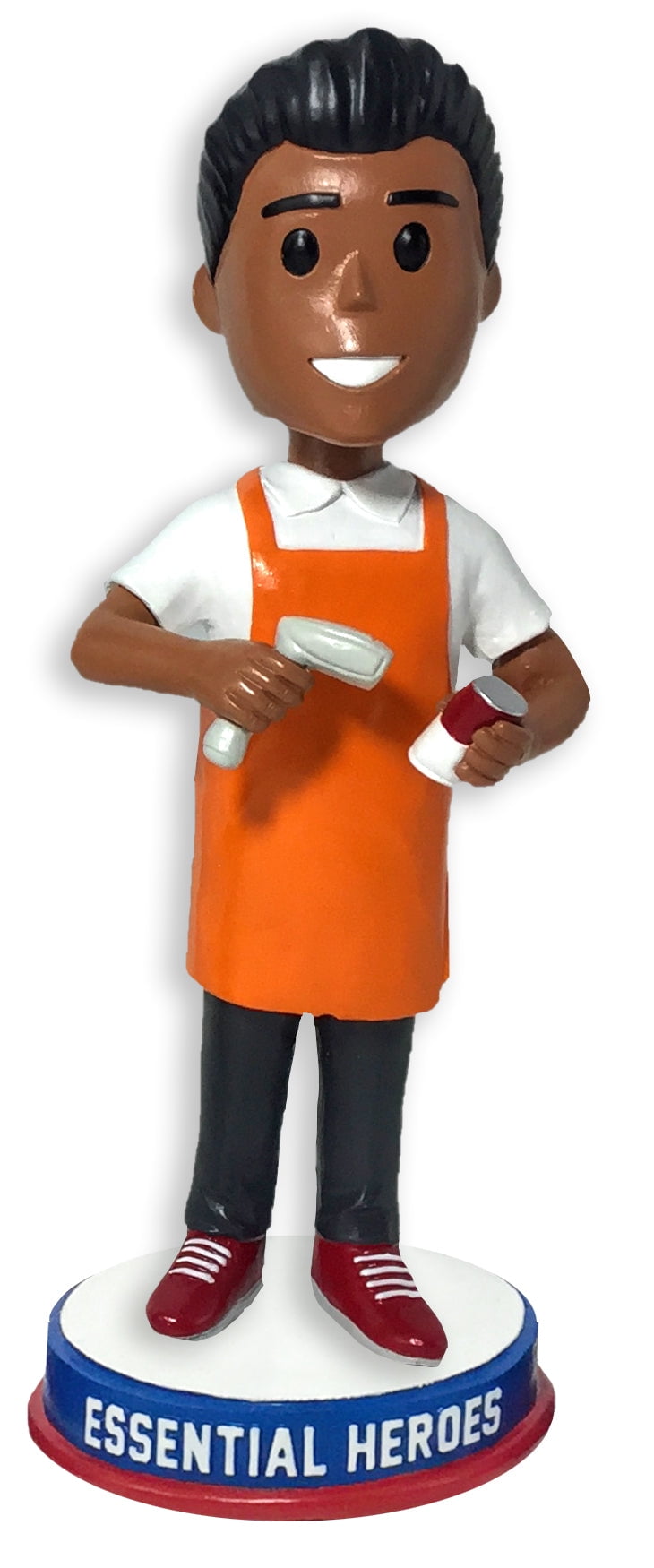 Grocery Store Clerk Warehouse Worker Essential Heroes Bobblehead Male ...