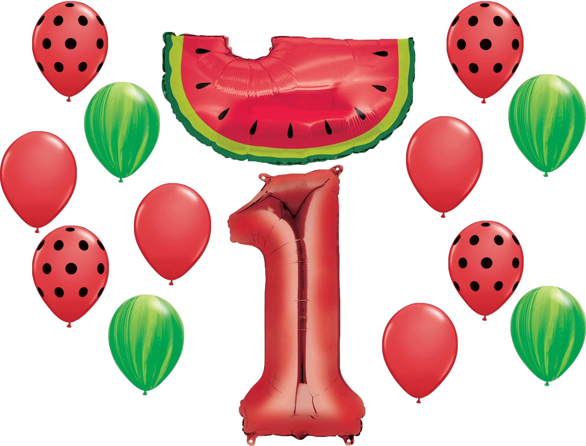 WATERMELON First 1st Birthday Party Balloons Decoration Supplies Tutti ...