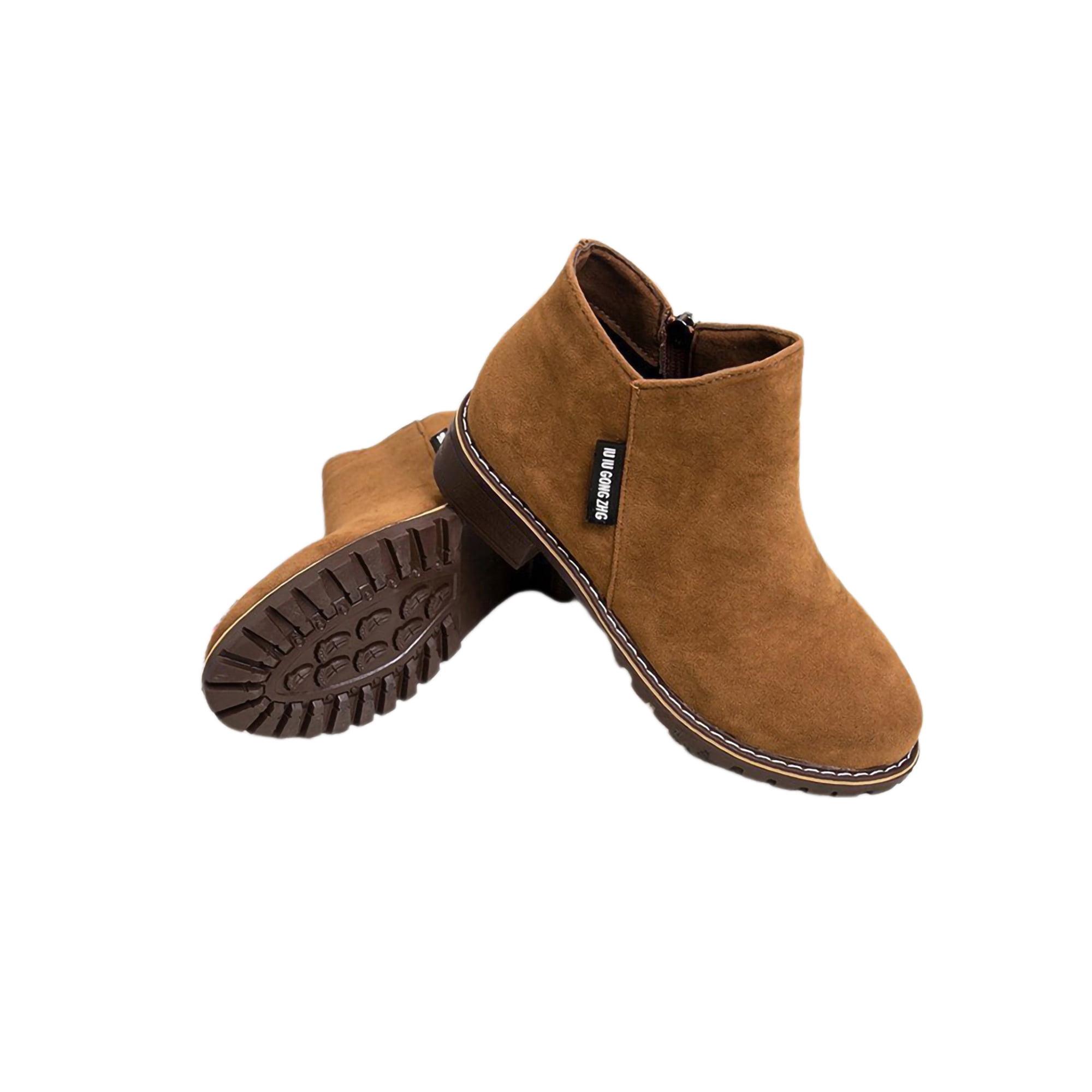 Click here for Bellella Womens Boot Low Heel Ankle Booties Round... prices