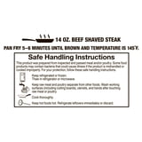 Demakes Bros., 100% Gluten Free, Beef Shaved Steak, 14oz Tray - Walmart.com