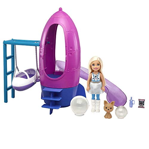 Barbie Space Discovery Chelsea Doll & Rocket Ship-Themed Doll Playset ...