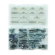347 Pc. Sae Nut And Bolt Hardware Kit - Walmart.com