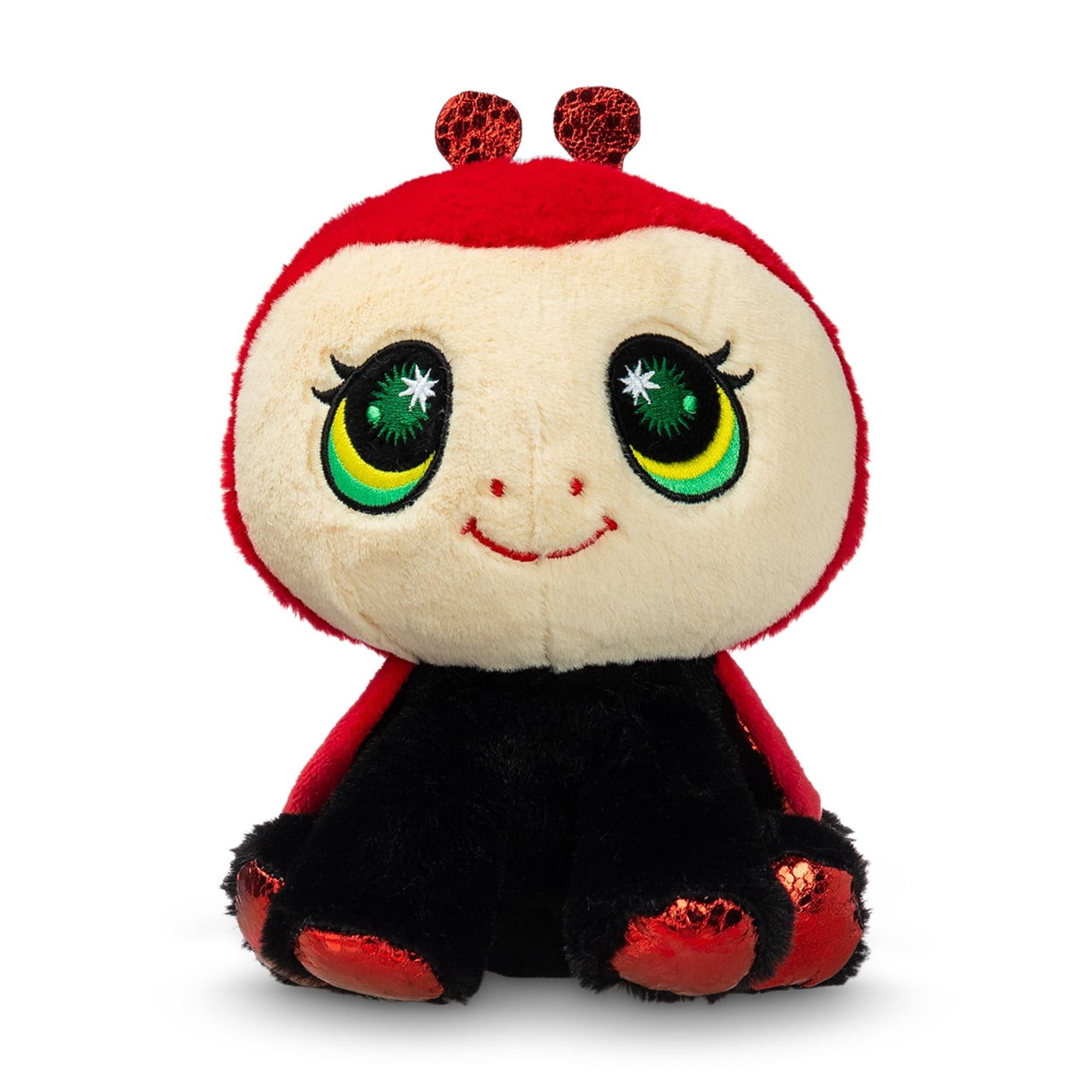 Click here for Littlest Pet Shop 6 Cuddle Plush Pets - Ladybug prices