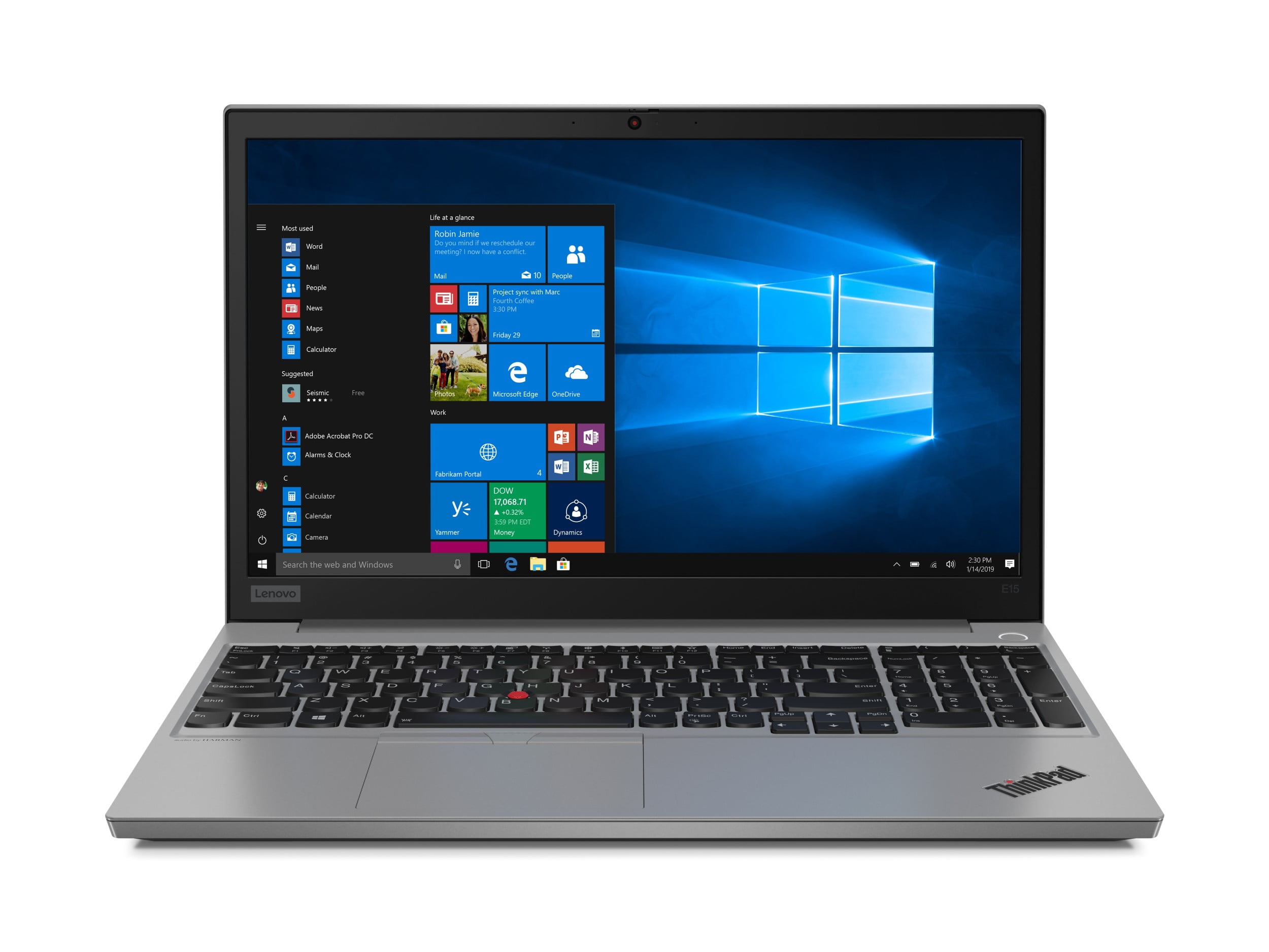Lenovo ThinkPad E15 20RD002UUS 15.6" Notebook - Intel Core i7 - 8 GB ...