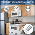 4 Pack KSD9700 Thermostat, 100C Normally Close N.C Temperature Switch ...