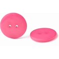 100Pcs Acrylic Sewing Buttons 22x3mm Plastic Flat Round Buttons for ...