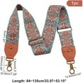 1 Box 1Pc Ethnic Style Adjustable Polyester Webbing Bag Straps with ...