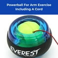 EVEREST FITNESS Gyro Ball, Wrist Exerciser, Hand Grip Strengthener ...