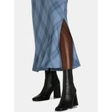 Time and Tru Women's Satin Maxi Slip Skirt, Sizes XS-XXXL - Walmart.com
