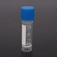 500Pcs 1.8Ml Plastic Graduated 0.063Oz Cryovial Test Tube Sample Pipe ...