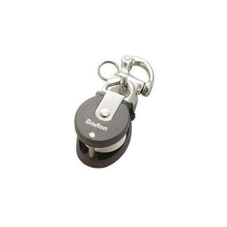 Barton Marine 90401 - Medium Snatch Block w/Stainless Snap Shackle ...
