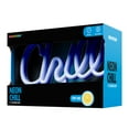 BrightSide 7” Chill LED Neon Table Light, Blue, Battery-Powered ...