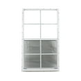 "Small Shed Windows 24"" x 36"" with Outside White Aluminum Frame ...