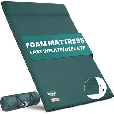 2.5 inch Memory Foam Sleeping Pad Camping Mattress,Portable Roll up ...