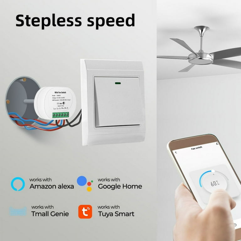 Wifi Ceiling Fan Control | Shelly Lighting