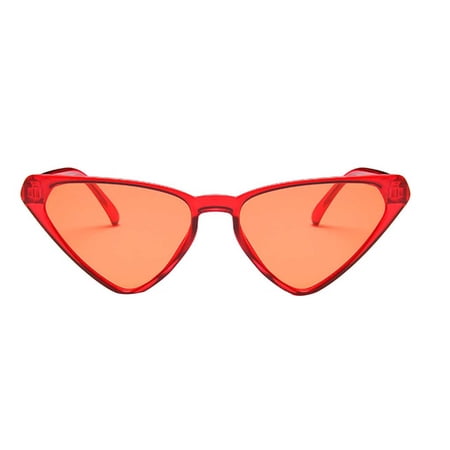 Electronicheart Unisex Triangular Sunglasses Women Men Eye Glasses Men ...