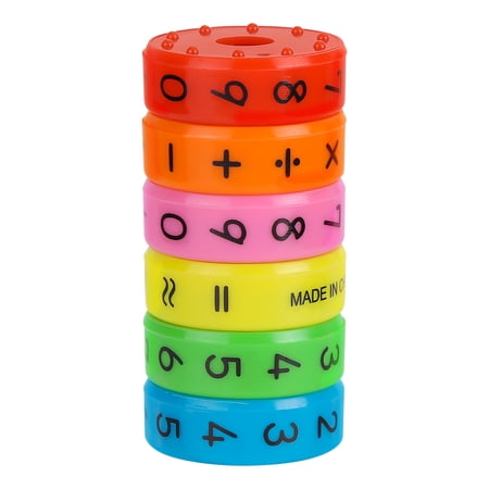 Magnetic Mathematics Learning Cylinder Numbers Toys Kindergarten ...