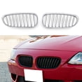 Front Fence Grill Grille ABS Chrome For BMW Z4 E85 E86 2003-2009 OE ...