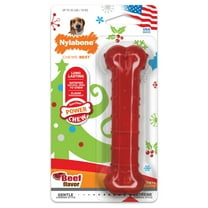 Nylabone Daily Dental Rubber Braid Bone for Dogs - Up to 35 lbs ...