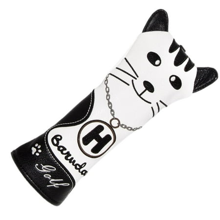 Cartoon Golf Wood Headcovers with Number Tag Waterproof Golf Club Head ...