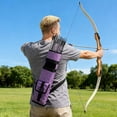 YXMEIGUO Archery Arrow Quiver Holder, Adjustable Arrow Backpack Bag ...